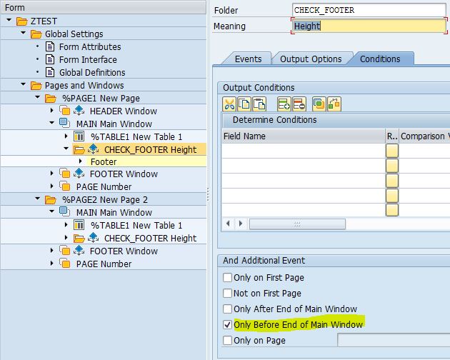 Dynamic Footer Window - LearnSapAbap