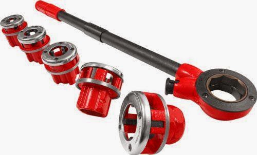 ALAT MEMBUAT ULIR DRAT LUAR PIPA ATAU CONDUIT ~ INSTRUMENT KONSTRUKSI