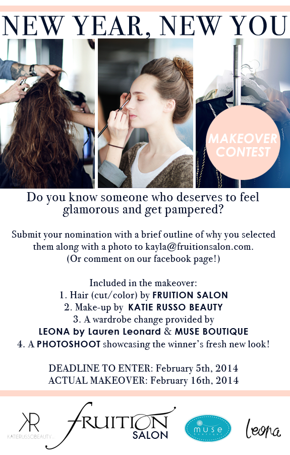 Fruition Salon: New Year, New YOU Makeover Contest!