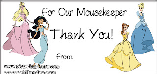 Picturing Disney: Mousekeeping & Tip Envelopes