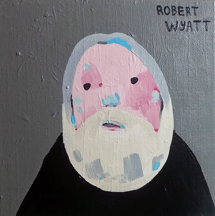ROBERT WYATT AND STUFF: Robert Wyatt portrait
