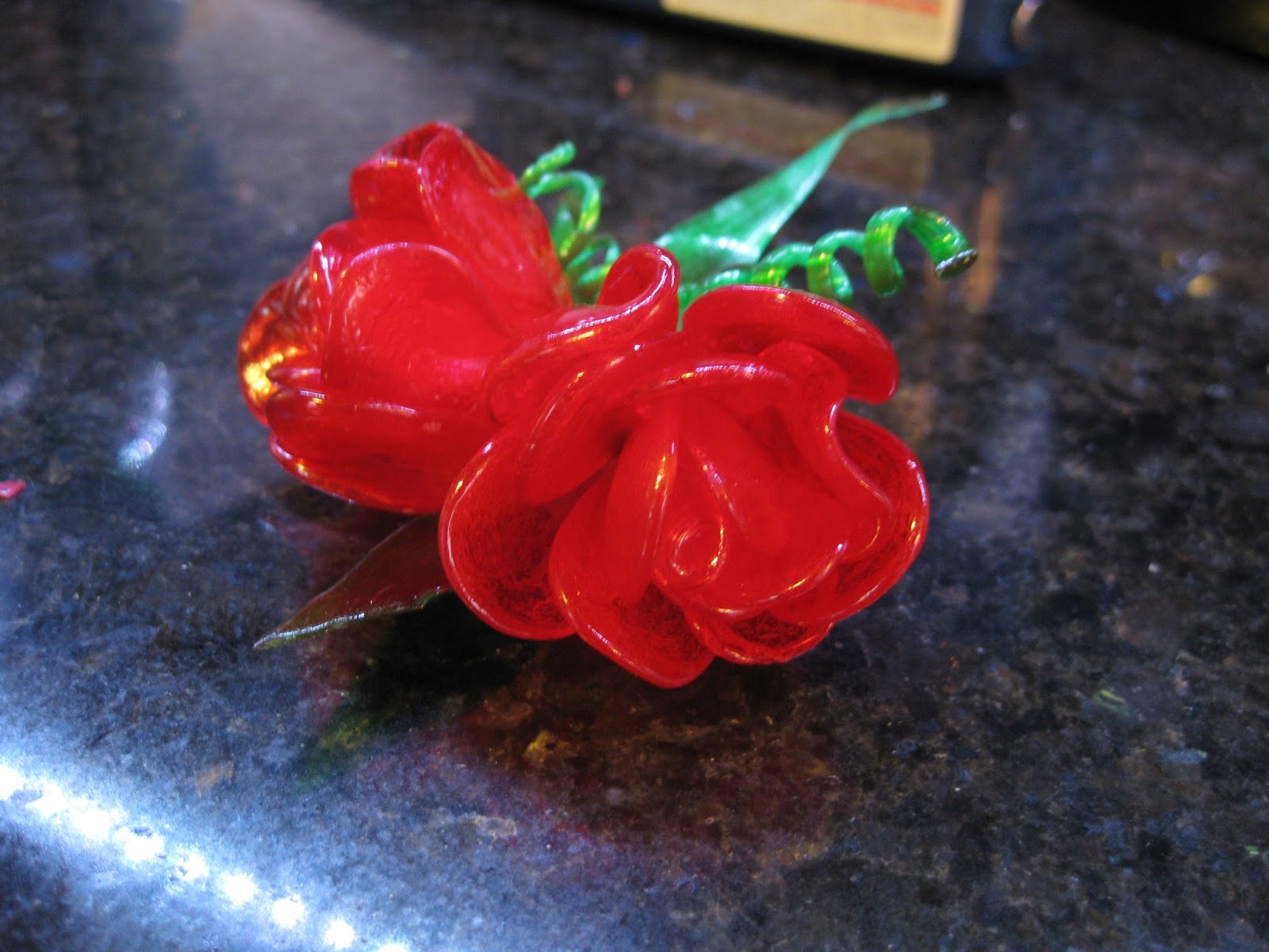 Moose Treats: Pulled Sugar Flowers