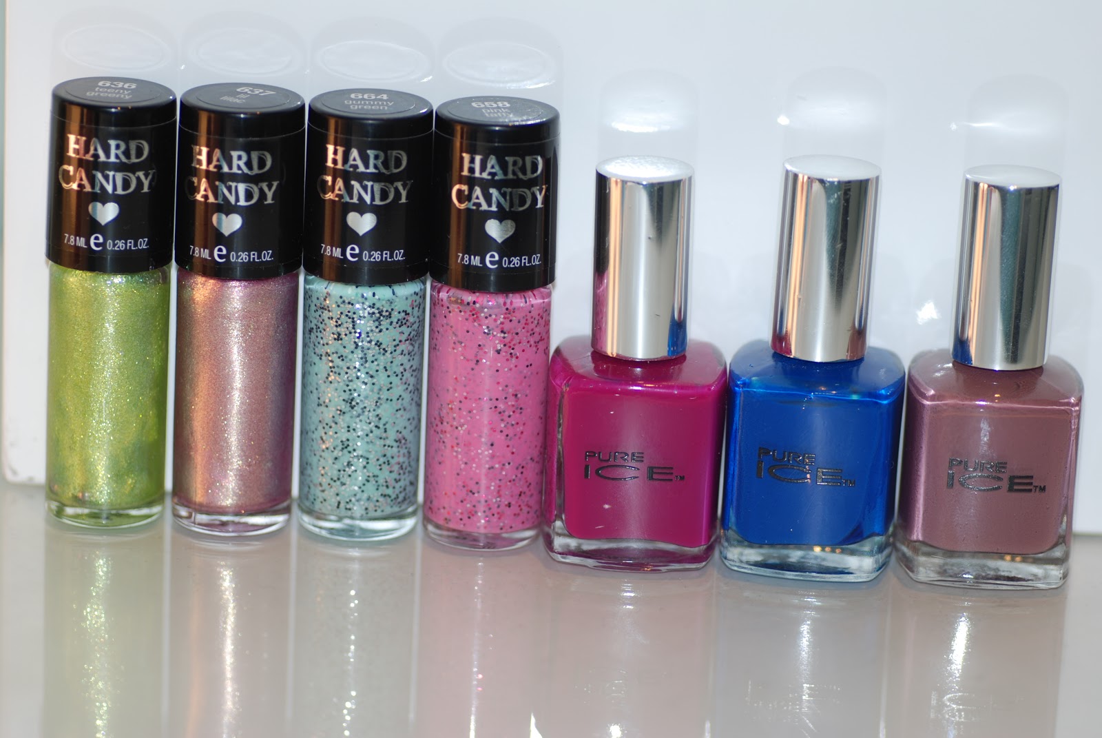 Addicted to Nail Paint: Walmart Nail Polish Haul : Pure Ice, Hard Candy ...