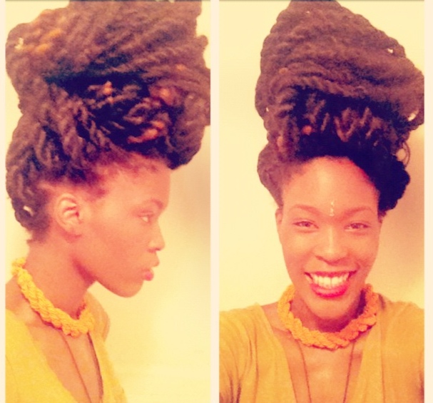 Abstract Rain: Moisturizing Box Braids, Twists and Yarn Braids