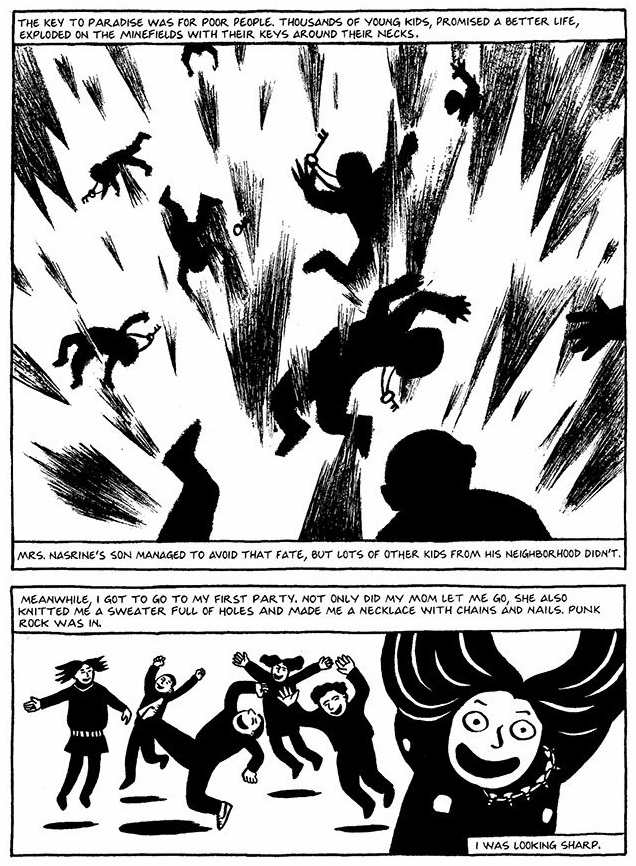 Read Persepolis 1, Section 13: The Key, Page 100