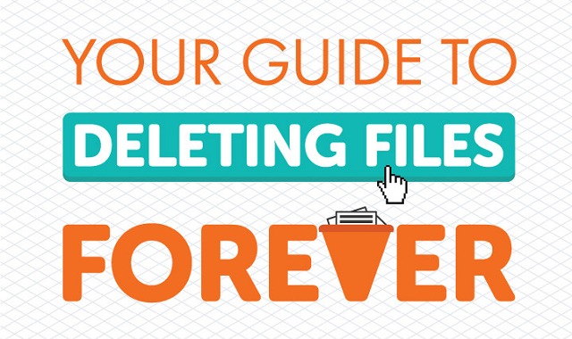 Your Guide to Deleting Files Forever #infographic - Visualistan