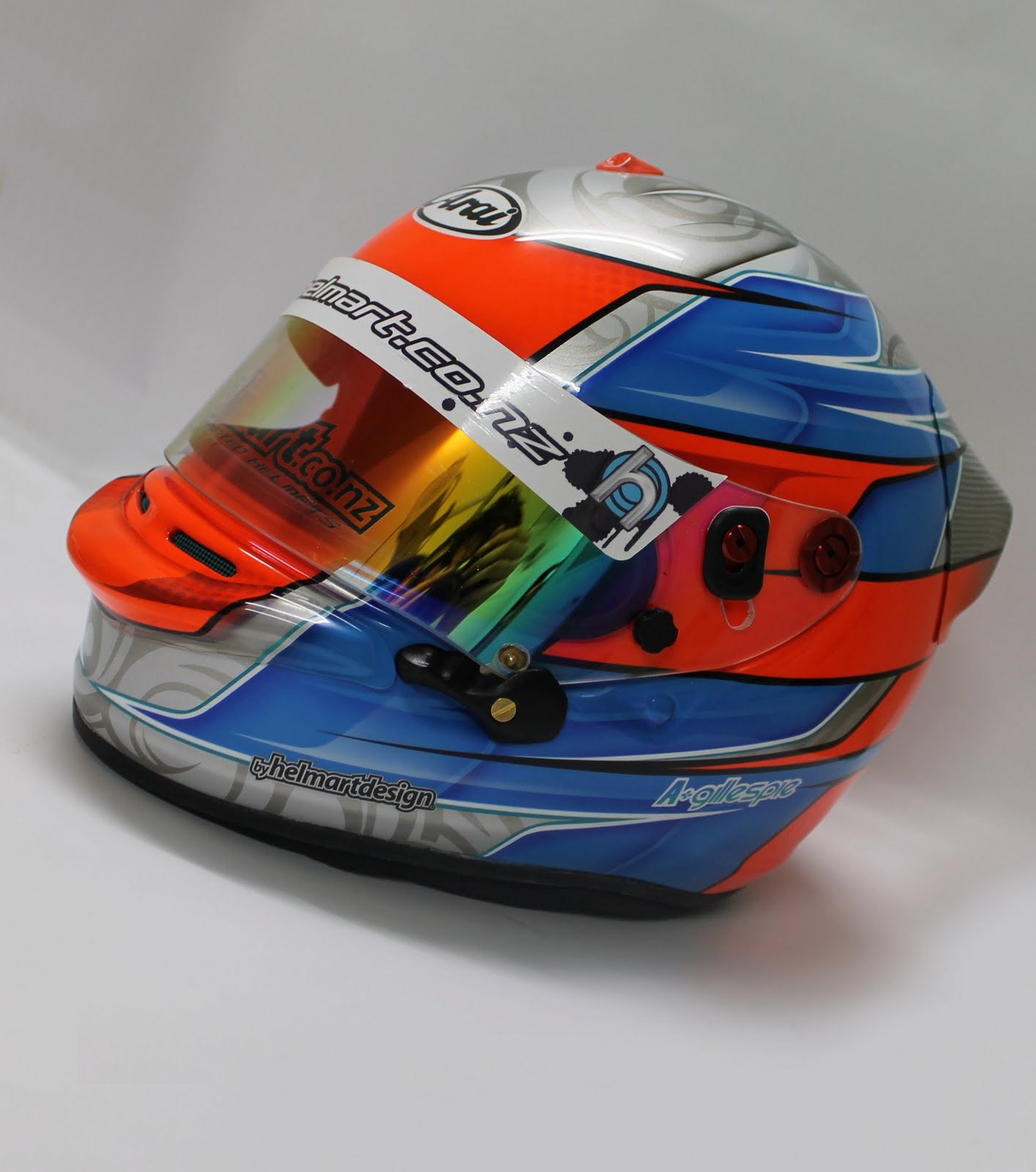 Racing Helmets Garage: Arai GP-6 A.Gillespie 2011 by Helmart Design