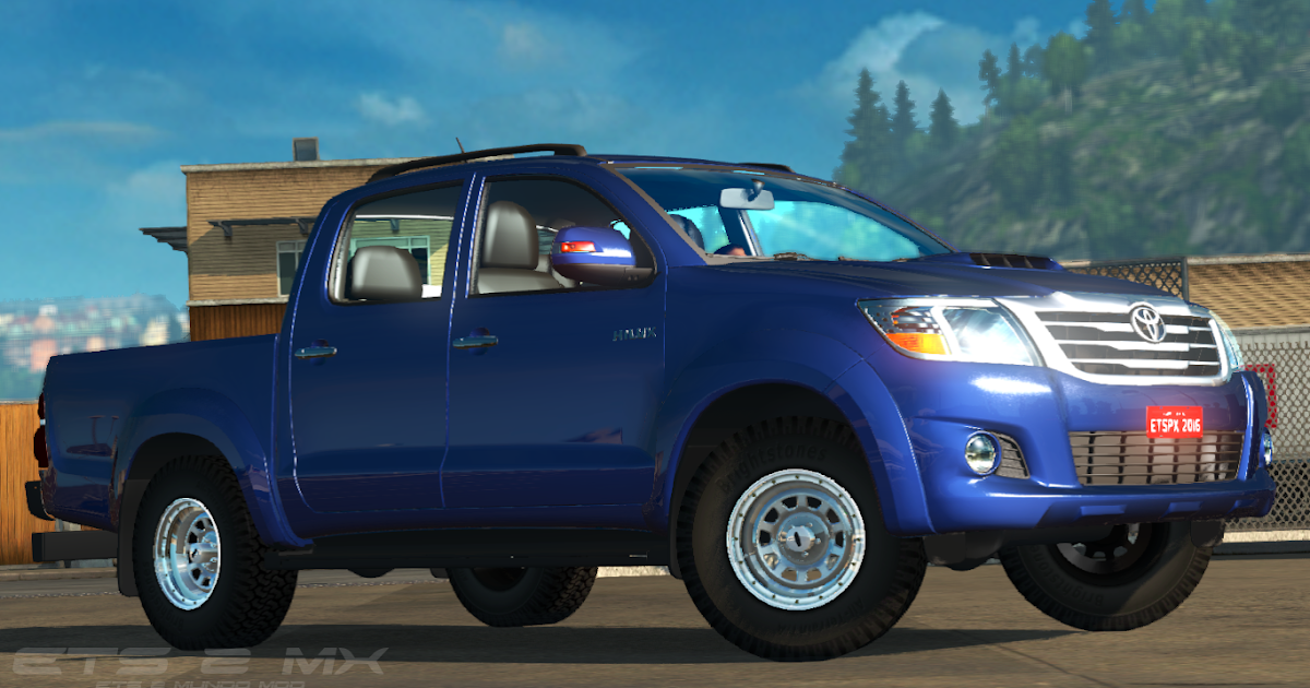 (Auto ETS 2) Toyota Hilux 2016 (Versión 2.0) - ETS 2 Mundo Mod