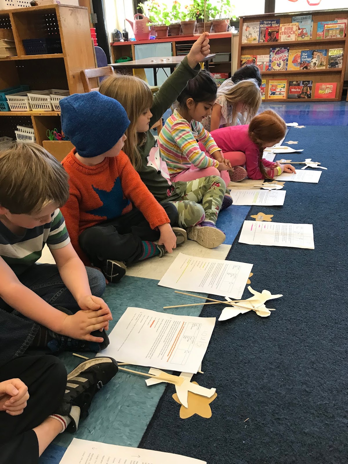 Orly's Room: 1st Grade Puppet Show