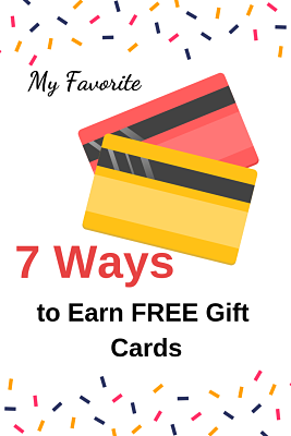 My 7 Favorite Ways To Earn Free Gift Cards – The Frugal Grandmom