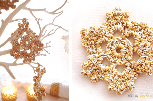 the new crochet: Another Christmas star for your tree (+ pattern)