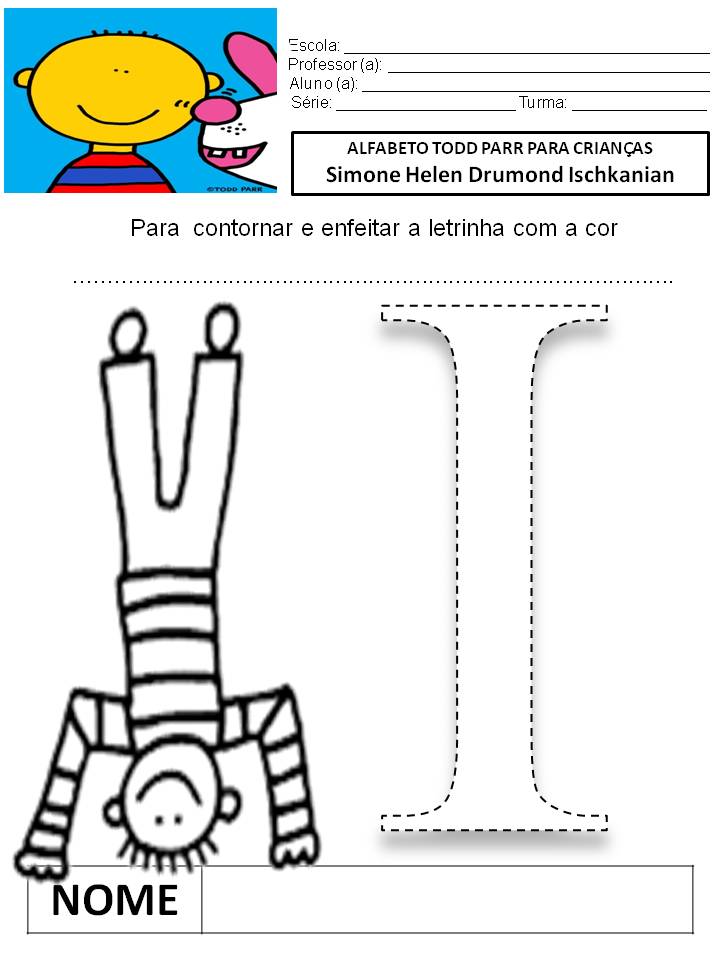 Simone Helen Drumond : ALFABETO TODD PARR 5 6 E 7