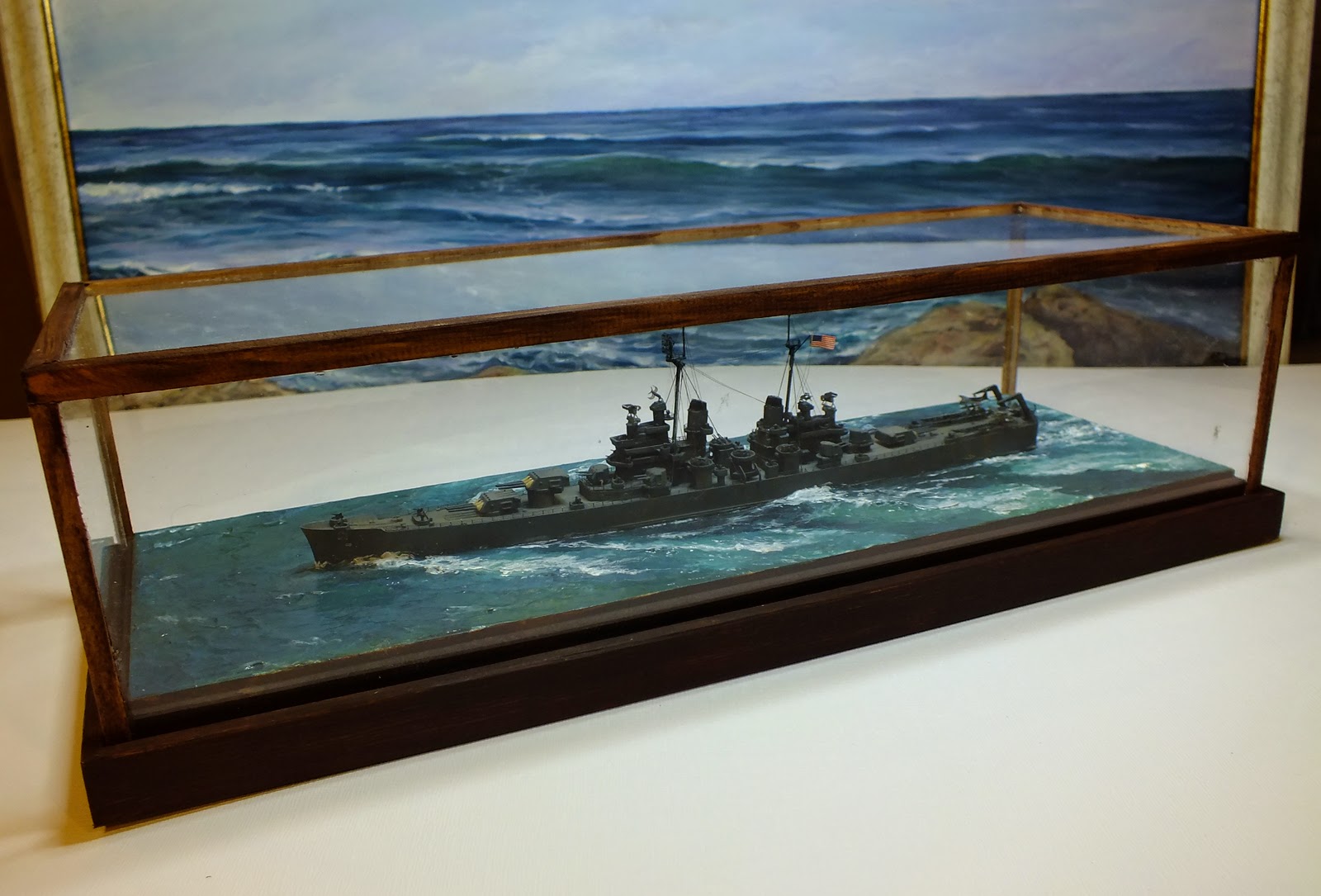 MODELSHIPS & WORLD IN SCALE: USS Baltimore (CA-68), 1943.