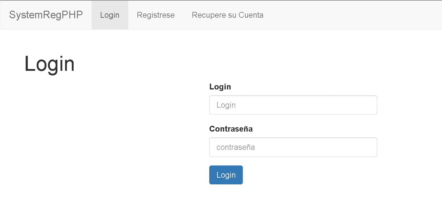 Php Oo Sistema Web Systemregphp Sistema De Registros Con Php Pdo Y Mysql Php Mysql