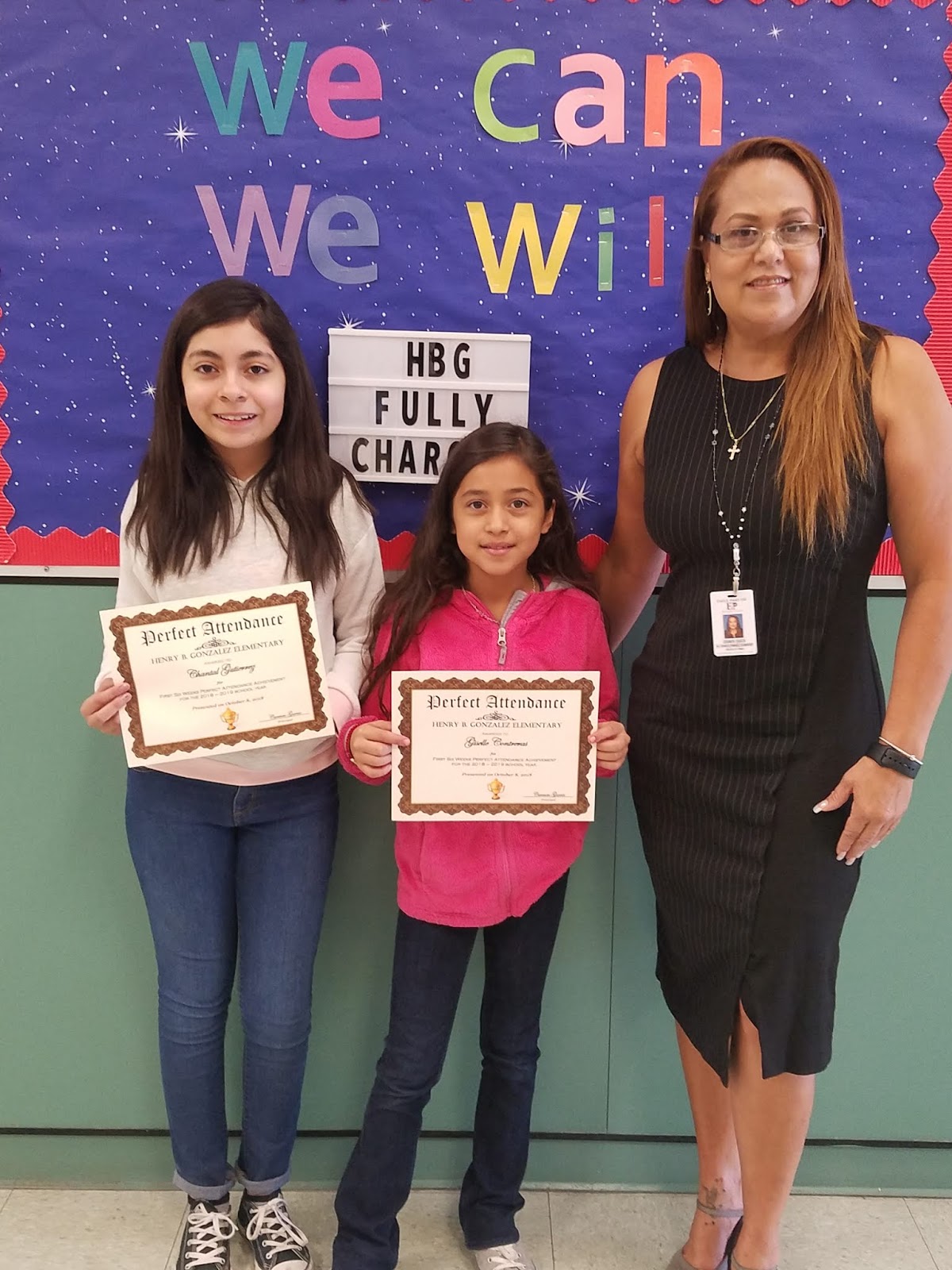 Eagle Pass ISD - iVision: Bobcat Attendance Challenge Winners