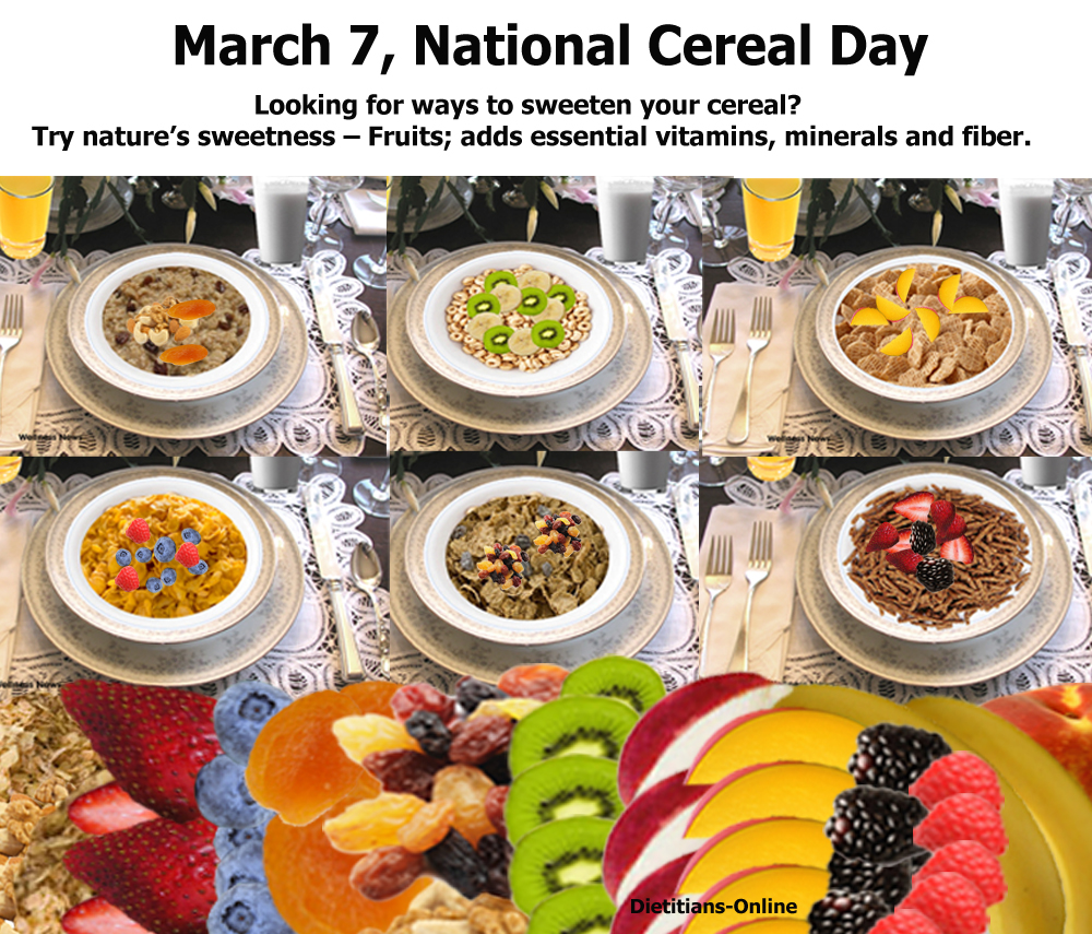 Dietitians Online Blog: March 7, National Cereal Day