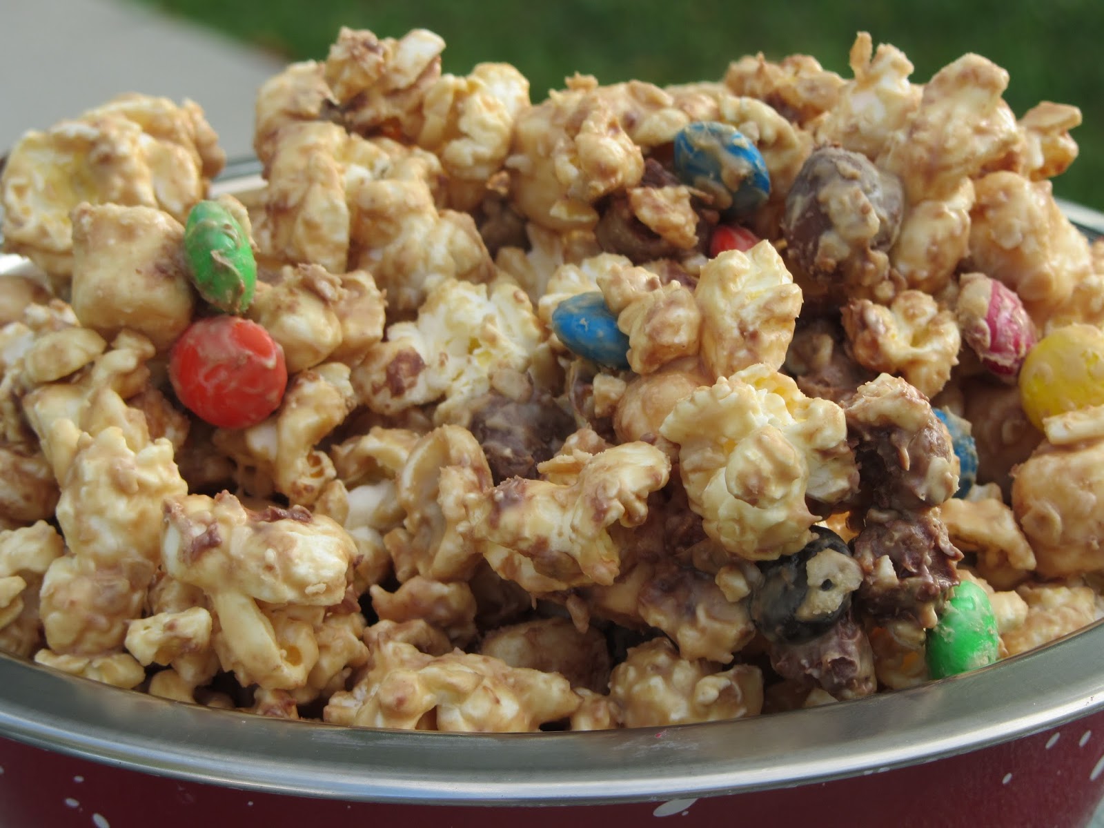 Been There Baked That: Monster Cookie Dough Popcorn