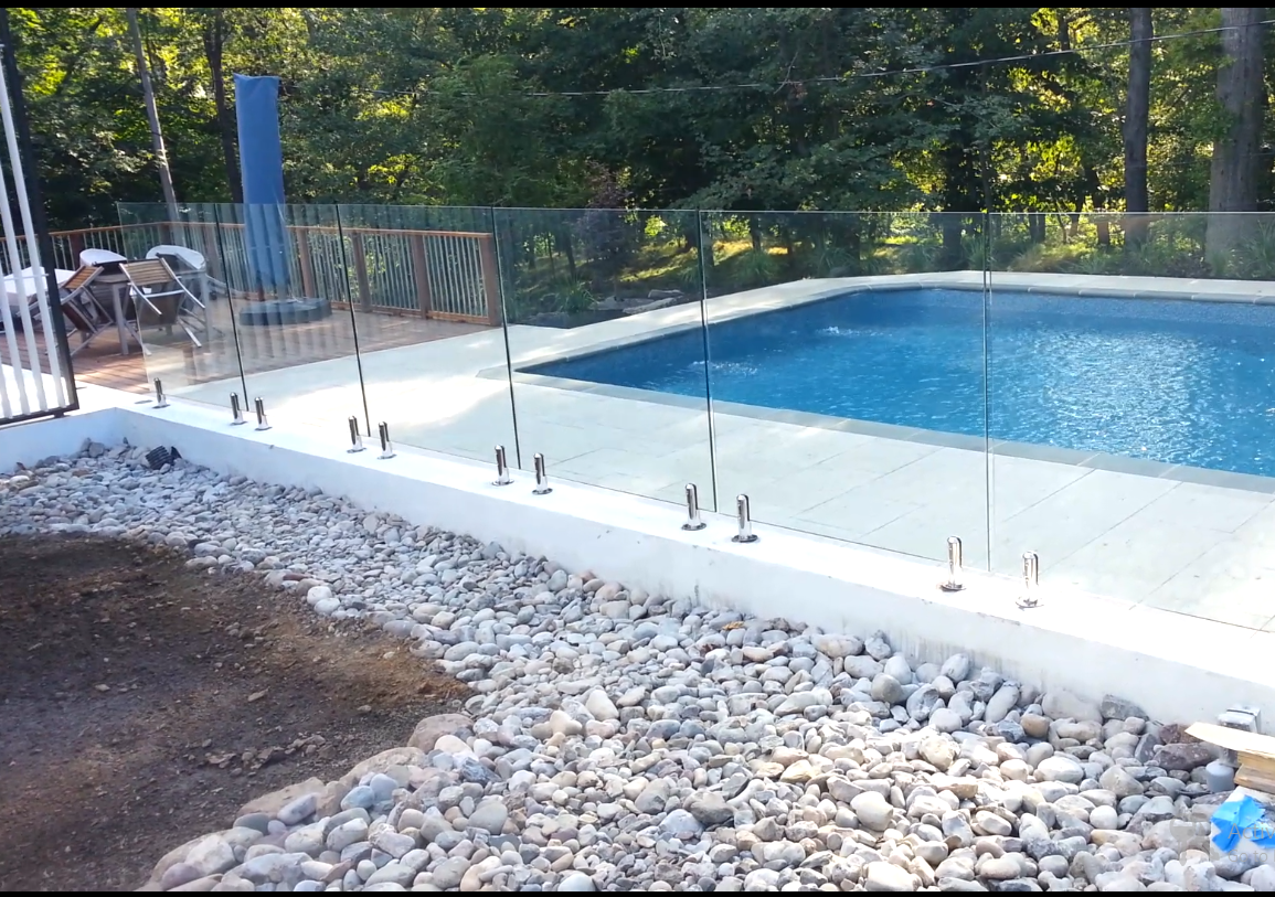 Frameless Glass Pool fence NY