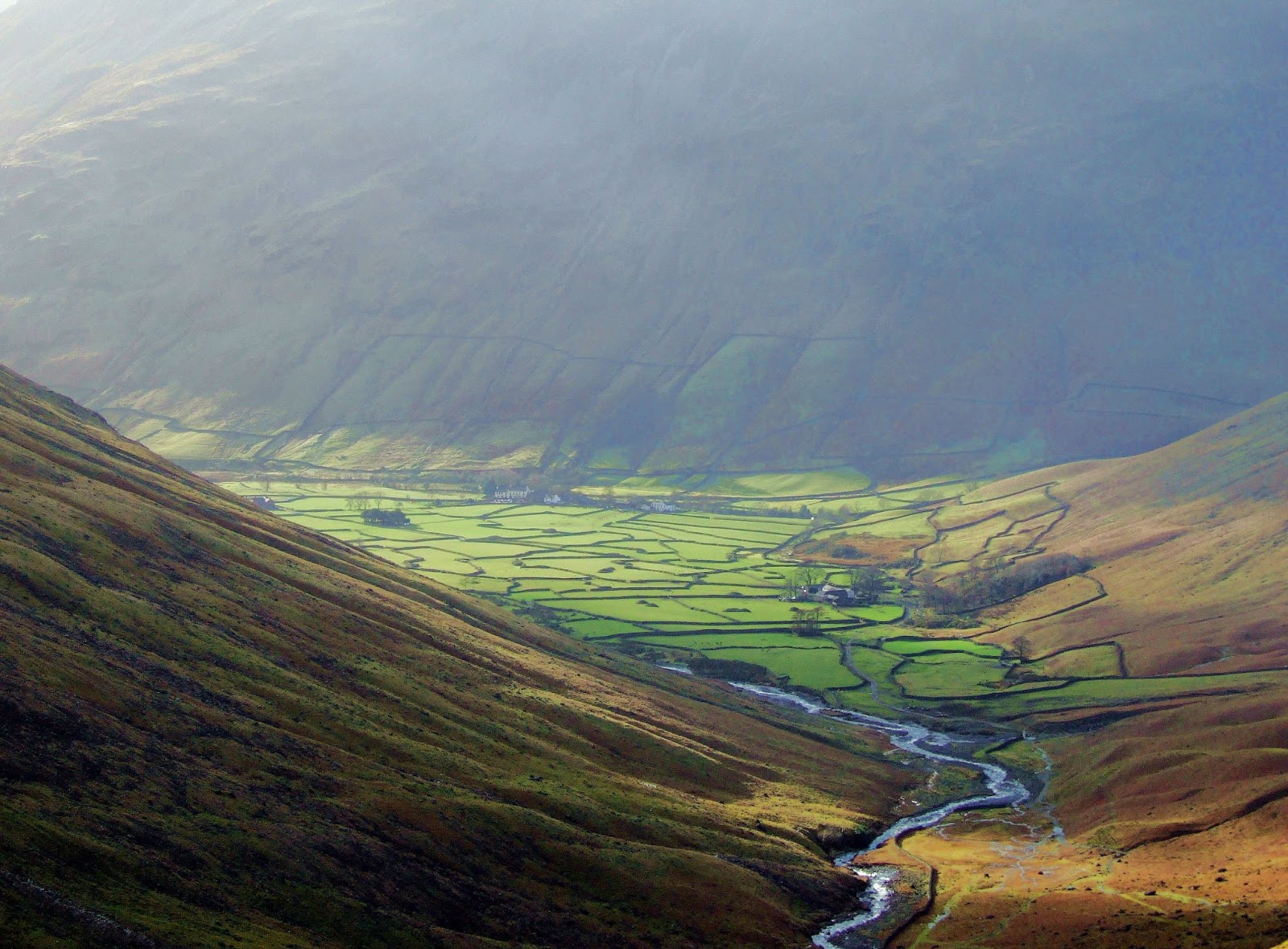 Mountain Landscapes: Wasdale Head in the Lake District National Park