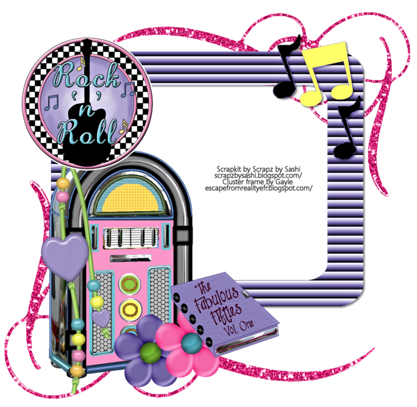 Escape From Reality Blog: FTU Cluster Frames 'Old Skool 50's Rock & Roll'