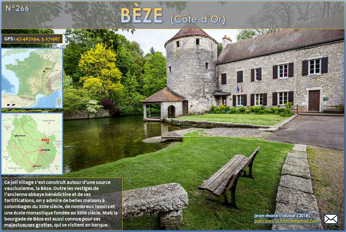 Parcourir la France: 266 - BÈZE. (Côte d'Or-21)