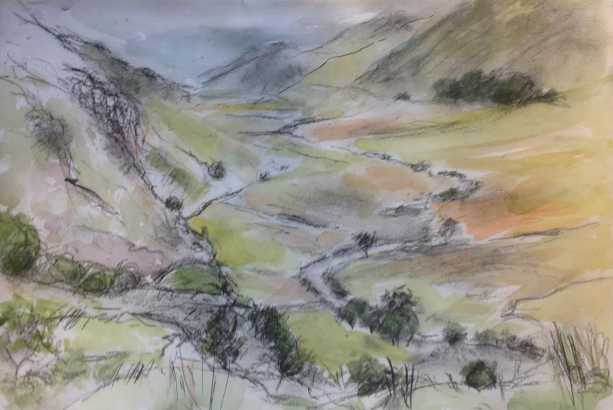 7 go to wales - sketching in north Wales