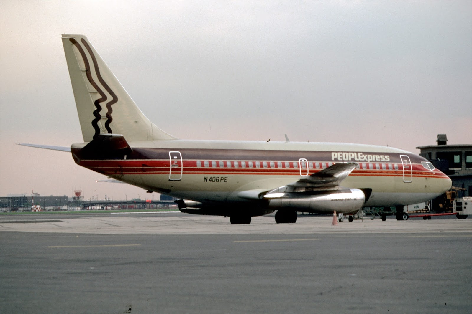 Airline Timetables: People Express - February, 1985