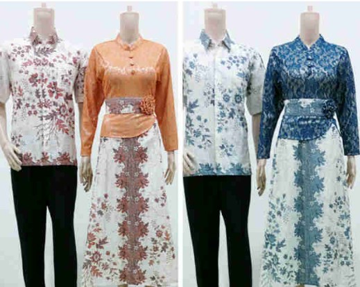 10 Model Dress Batik Kombinasi Brokat terbaru 2020