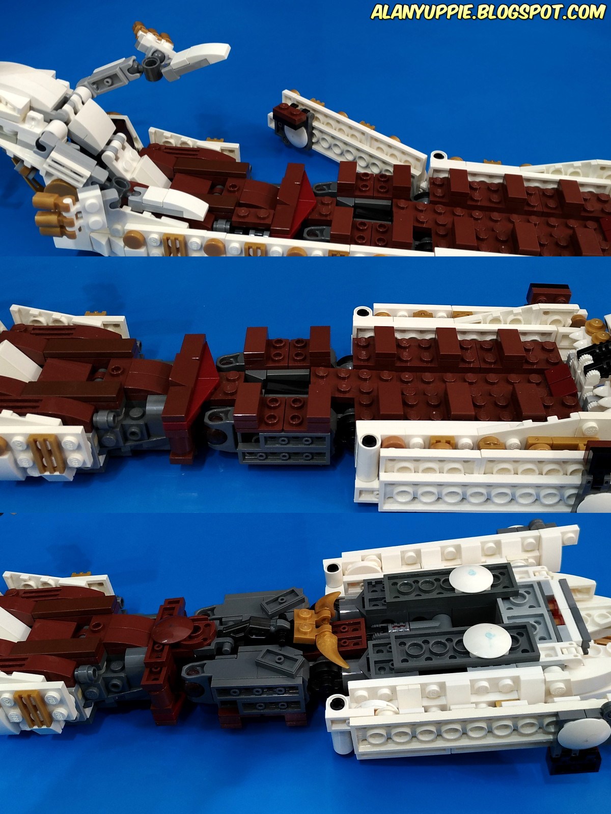 Alanyuppie's LEGO Transformers: LEGO Transformer Dragon Boat