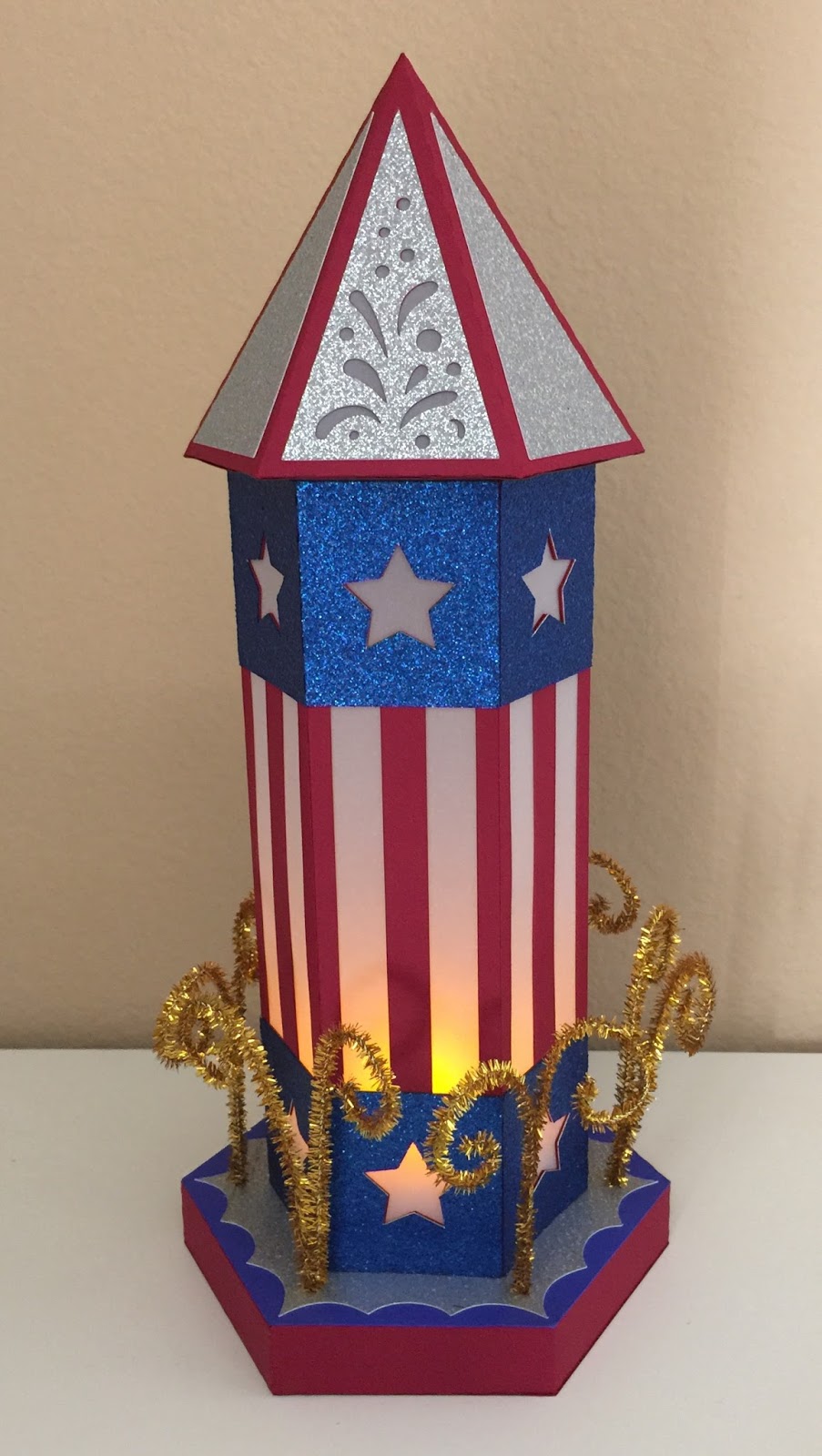 A Thing for Paper: Rocket Lantern