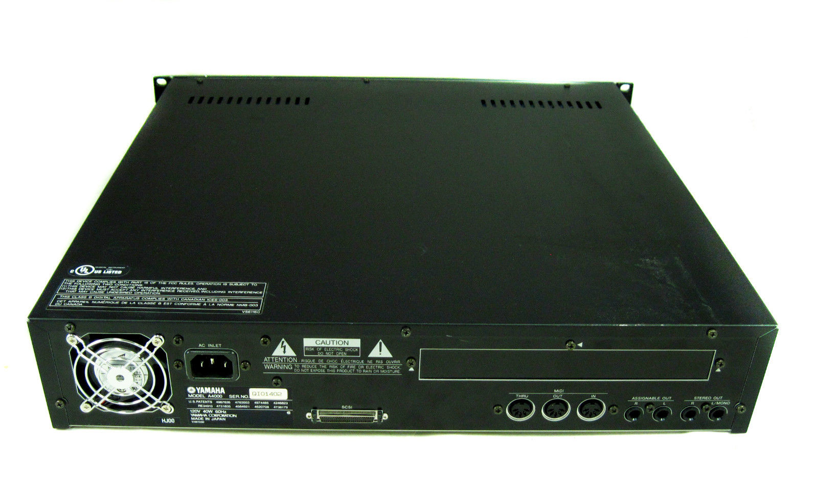 MATRIXSYNTH: YAMAHA A4000 PRO SAMPLER