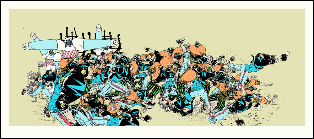 The Blot Says...: SXSW Flatstock 2018 Exclusive Zooball & Olen Screen ...