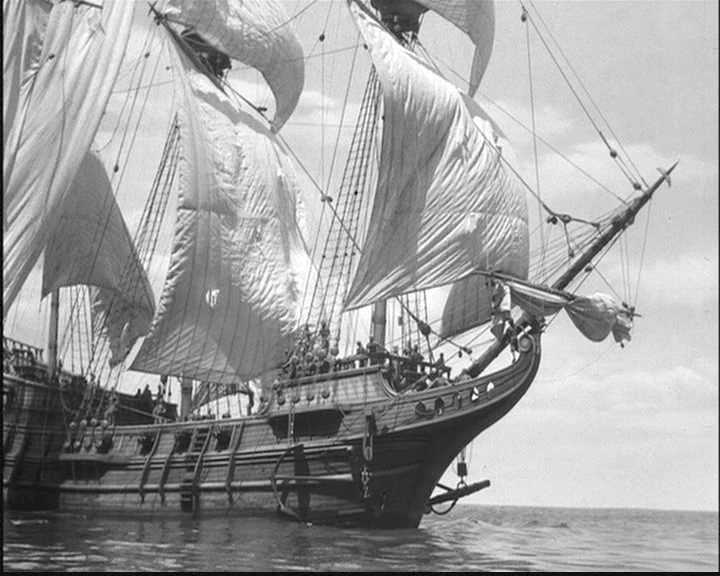 model ships in the cinema: The Sea Hawk 1940