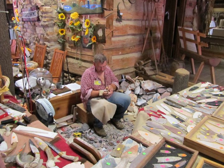 FLINTKNAPPING HALL OF FAME: Flintknapping Hall Of Fame, Flintknapper Ed ...