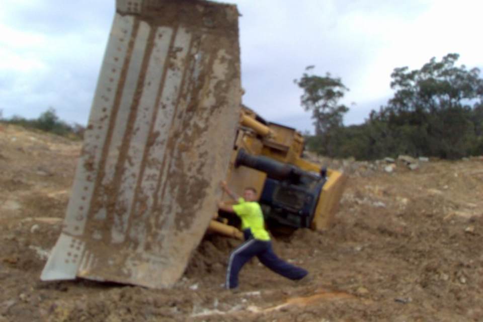 Industry Mayhem: Rolled Dozer