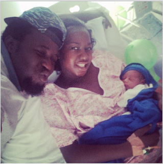 Photo: Comedian Dan D'Humorous welcomes son