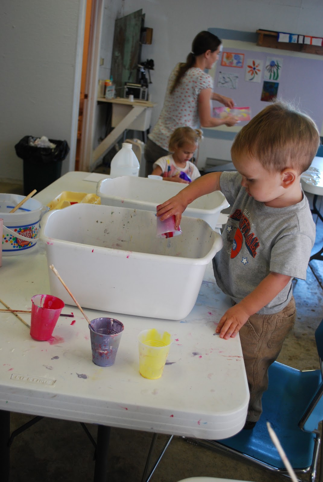 Art With Aubrey: Paper Marbleizing