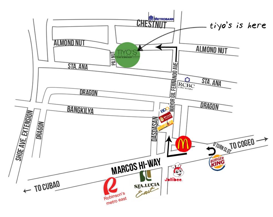 Food Quest : Tiyo's Cuisine by Chef & Brewer (Marikina)