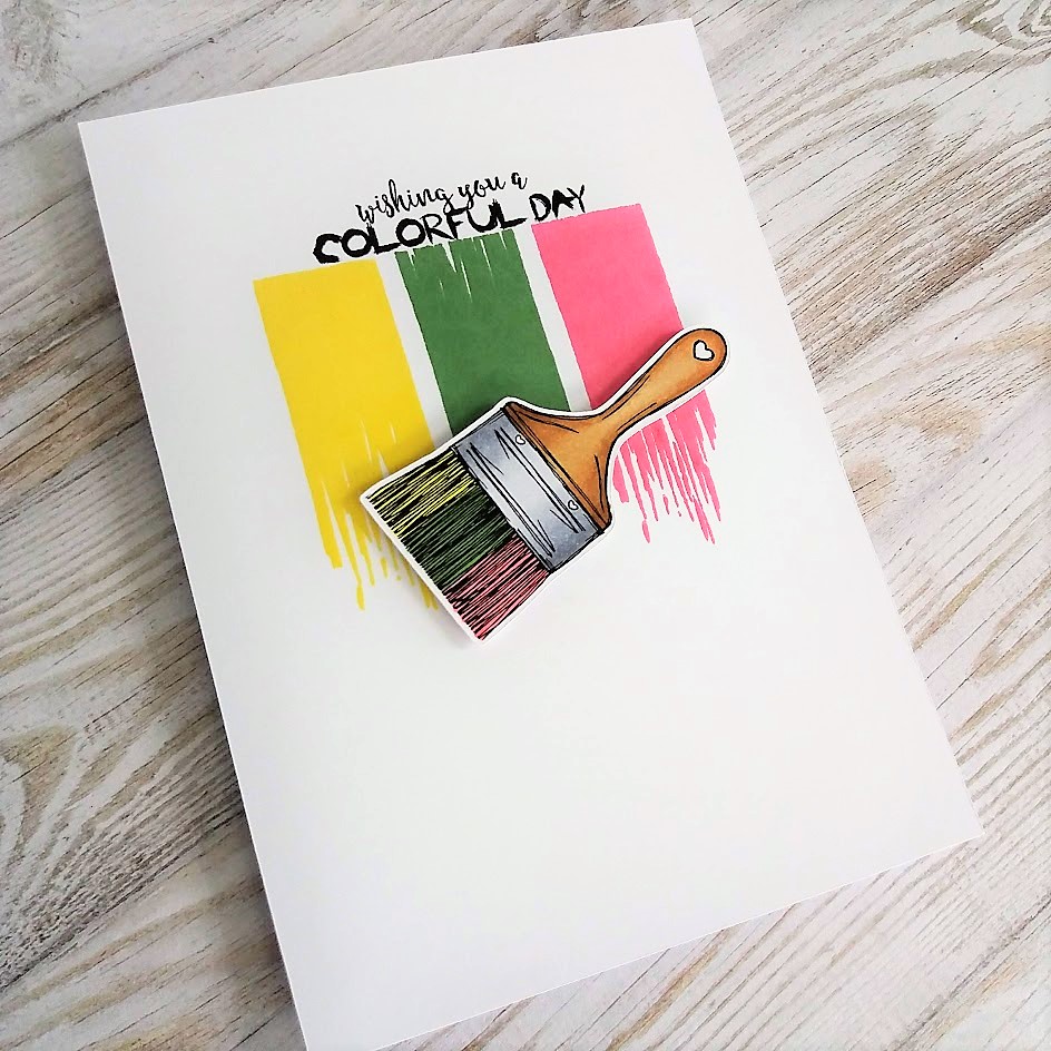 Nananas: Colorful day card