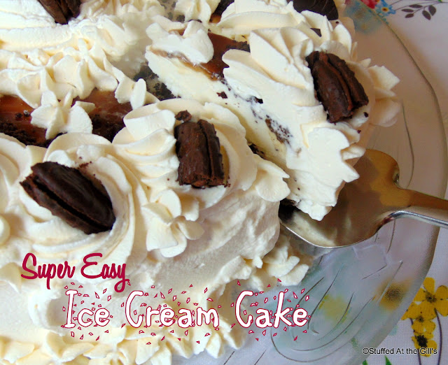Super Easy Ice Cream Cake