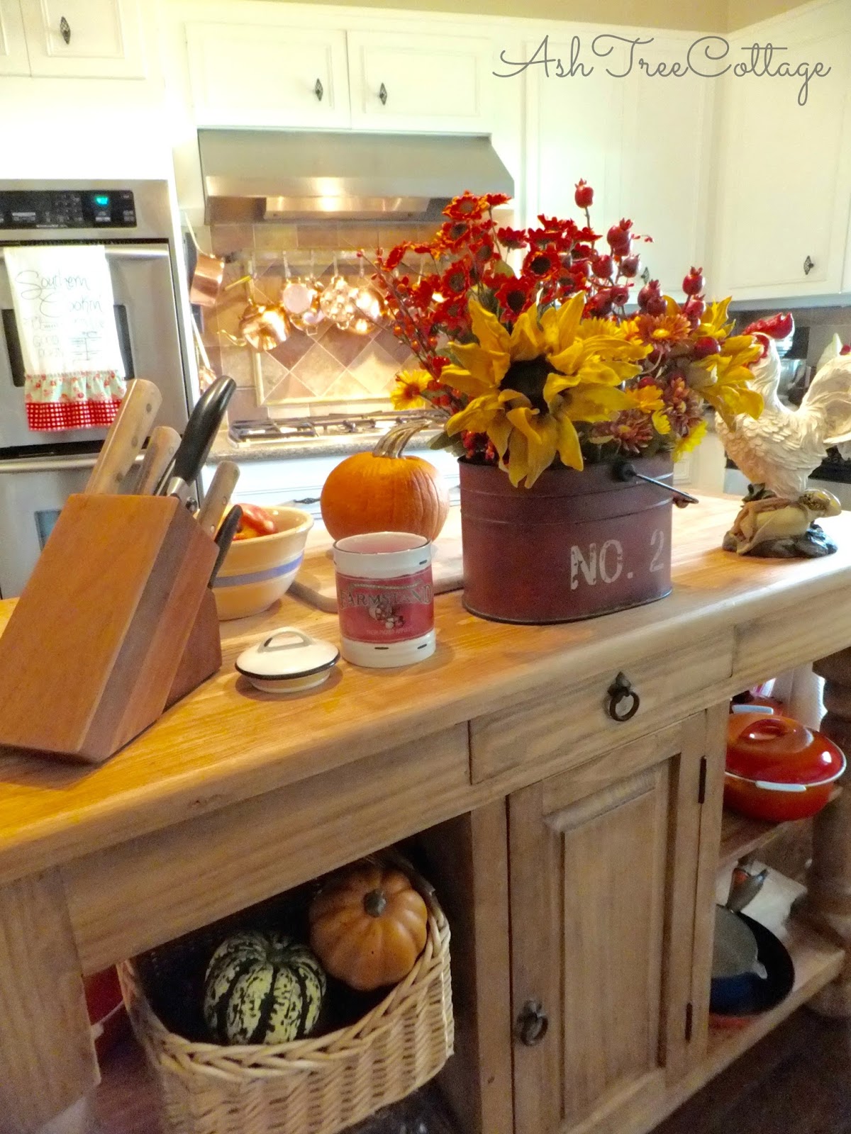 Ash Tree Cottage: Welcome to My Fall Kitchen