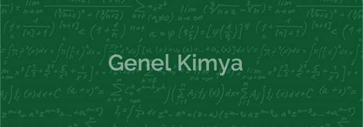 Genel Kimya - Doç.dr. Nilgün Kızılcan Ders Notları (Bütün Konular ...
