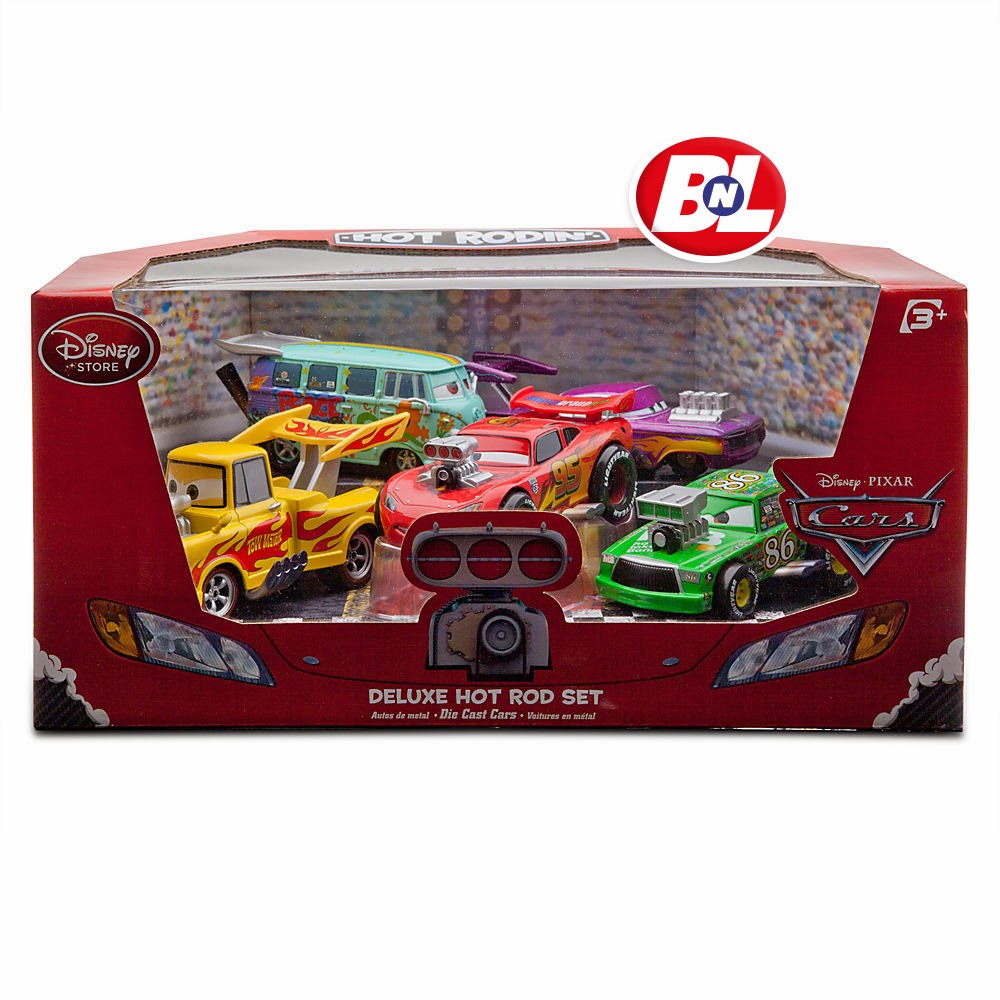 WELCOME ON BUY N LARGE: Cars 2: Deluxe Die Cast - Hot Rod Set