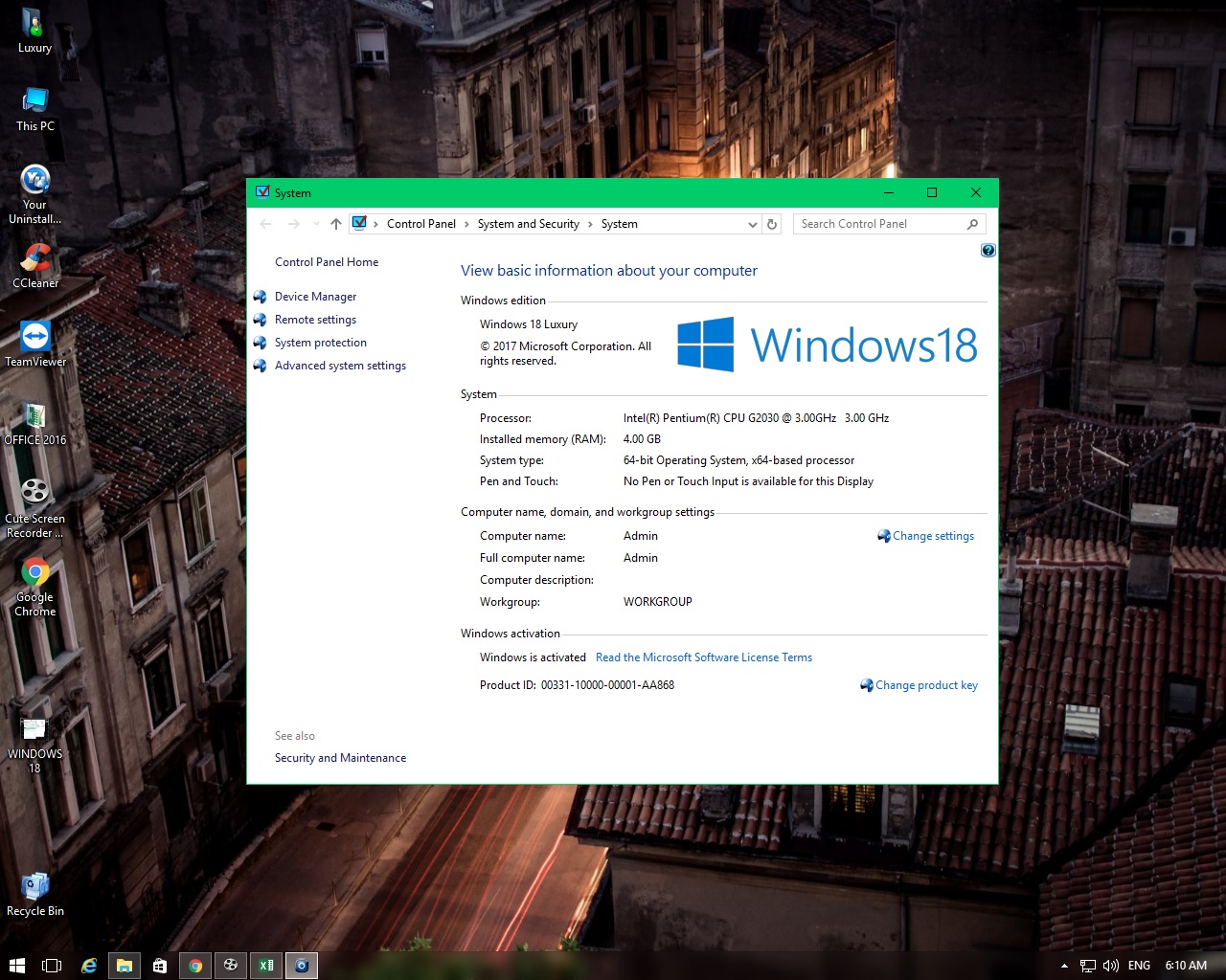BẢN GHOST WINDOWS 18 32bit, 64bit ~ TẢI PHẦN MỀM CHUẨN