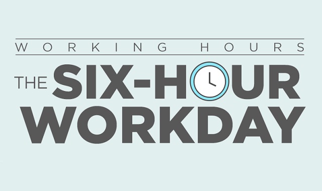The Six-Hour Workday #infographic - Visualistan
