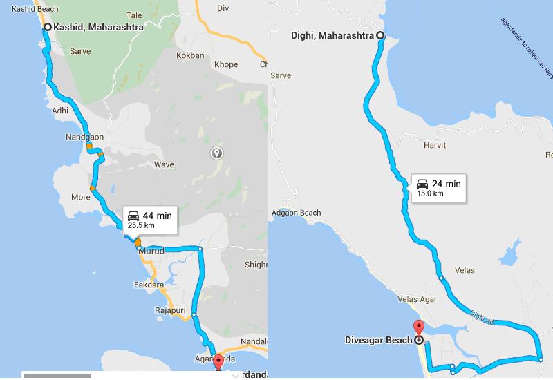 Beginners Guide Car ROAD TRIP to Konkan(Kashid & Diveagar Beach ...