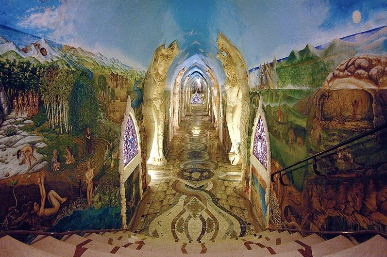 Secret Temple Hidden Underground In Mountains "Damanhur" [Video inside]