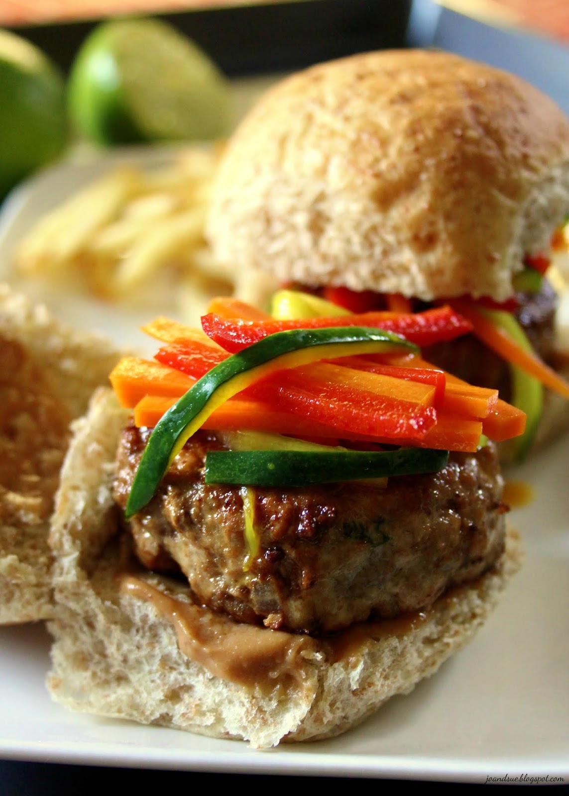 Jo and Sue: Thai Inspired Sliders