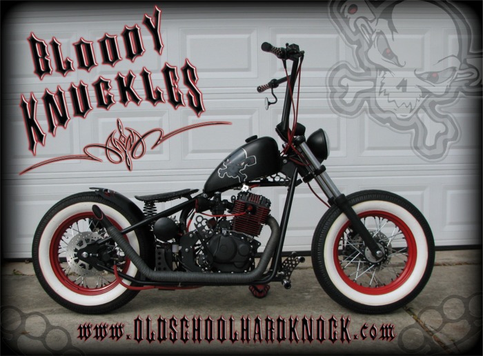 Tangki Knalpot Kustom: Inspirasi Modifikasi Motor Kustom (Bobber)