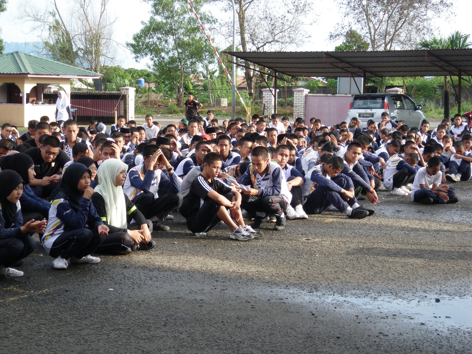 Panitia Bahasa Melayu SMK Tawau II: Hari Merentas Desa SMK TAWAU II 2012